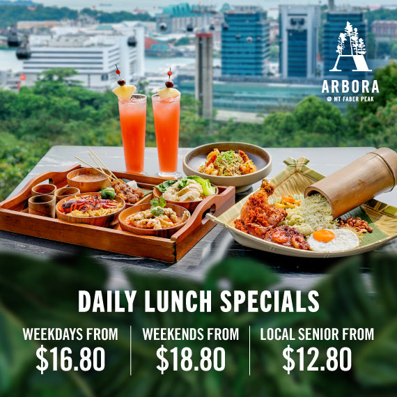 Hilltop Garden Restaurant - Arbora @ Mount Faber Peak – Mount Faber ...