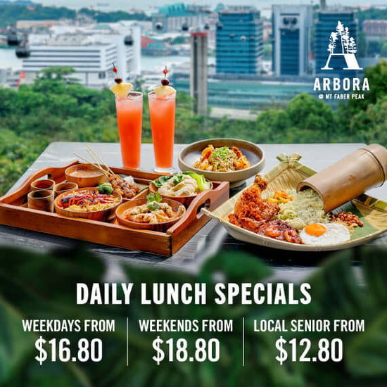 Hilltop Garden Restaurant - Arbora @ Mount Faber Peak – Mount Faber ...