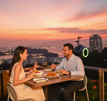 Dining with a View Singapore - Dusk @ Mount Faber Peak – Mount Faber ...
